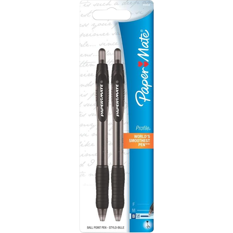 Paper Mate Profile Retractable Ballpoint Pen | 2Pk – University of ...